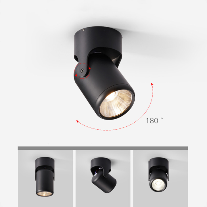 Led Downlight Foldable LED Spotlight 220V Ceiling 5/7/12/25W Spot ...