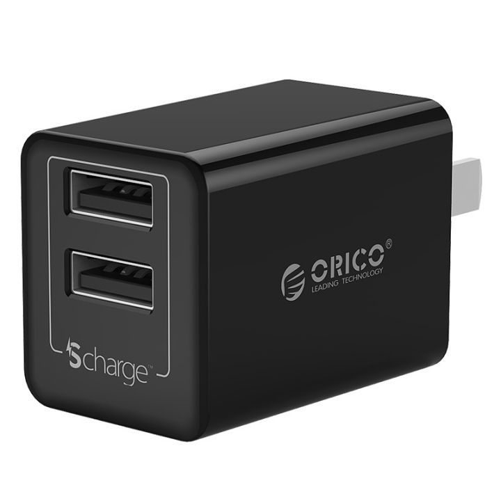 ORICO WHA-2U 2 Ports Smart USB Charger w/ Foldable Plug | Lazada PH