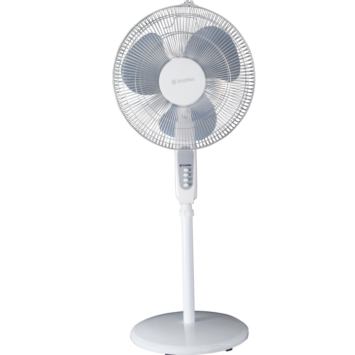 Imarflex Stand Fan 16 IF-322 (White) | Lazada PH