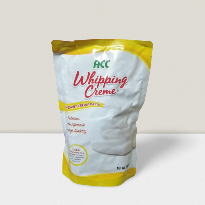 ACC Whipping Cream Non-Dairy Cream Paste Icing Whipped Cream 1kg ...