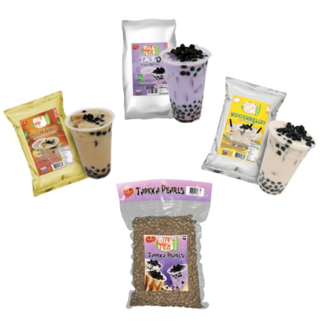 InJoy Milk Tea (500g) with 1kg Tapioca Pearl | Lazada PH