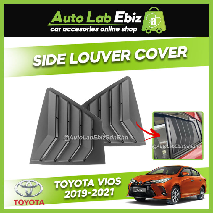 Toyota Vios 2019-2021 Rear Side Louver Cover Window Triangle Mirror ...