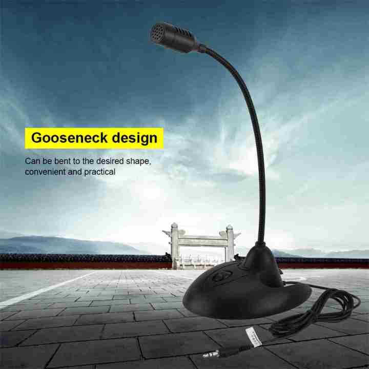 Portable Microphone Flexible Desktop Standing Microphone Stereo Karaoke ...
