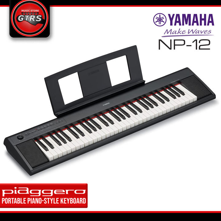 Yamaha NP-12 Piaggero 61-Keys Piano-Style Keyboard | Lazada PH