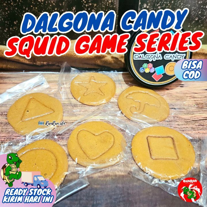 Dalgona Candy/ Permen Squid Game/ Permen Dalgona | Lazada Indonesia