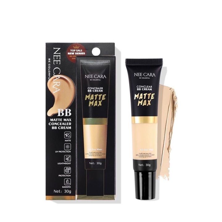 NEE CARA MATTE MAX CONCEALER BB CREAM (N366) :[30g.] นีคาร่า คอนซีลเลอร ...