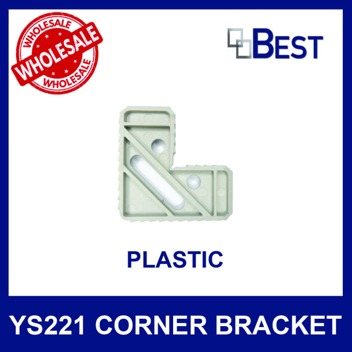 SD Traditional Corner Bracket YS221 Plastic (100 pcs) | Lazada PH