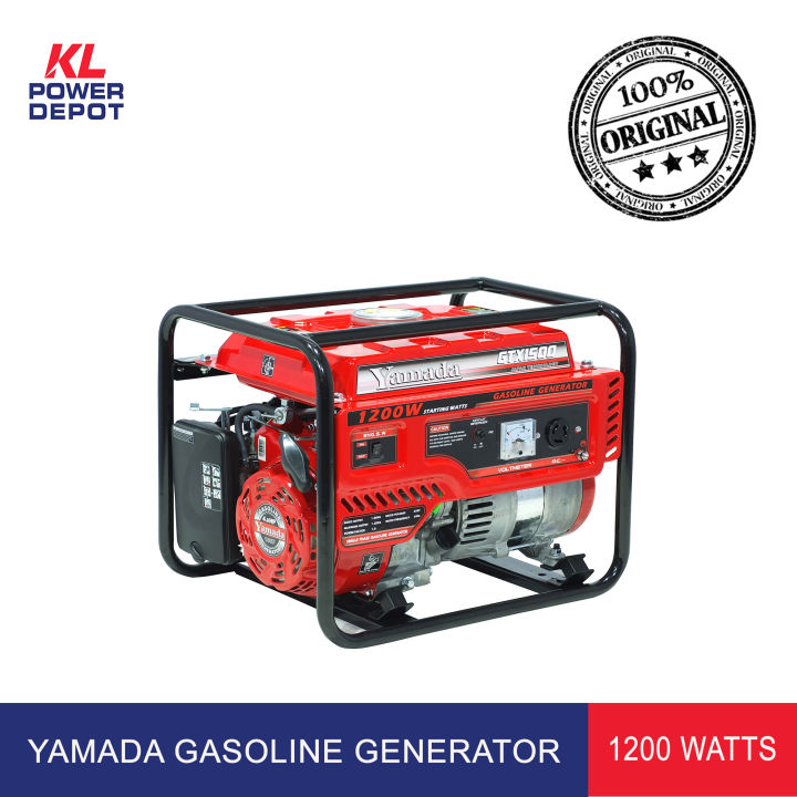 YAMADA Gasoline Generator GTX1500 | Lazada PH