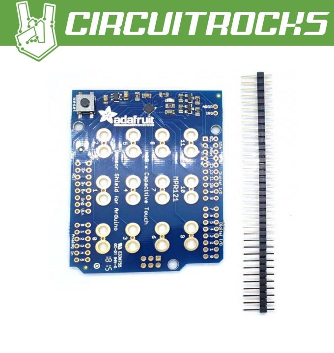 Circuitrocks Capacitive Touch Shield For Arduino Adafruit 12 X Mpr121