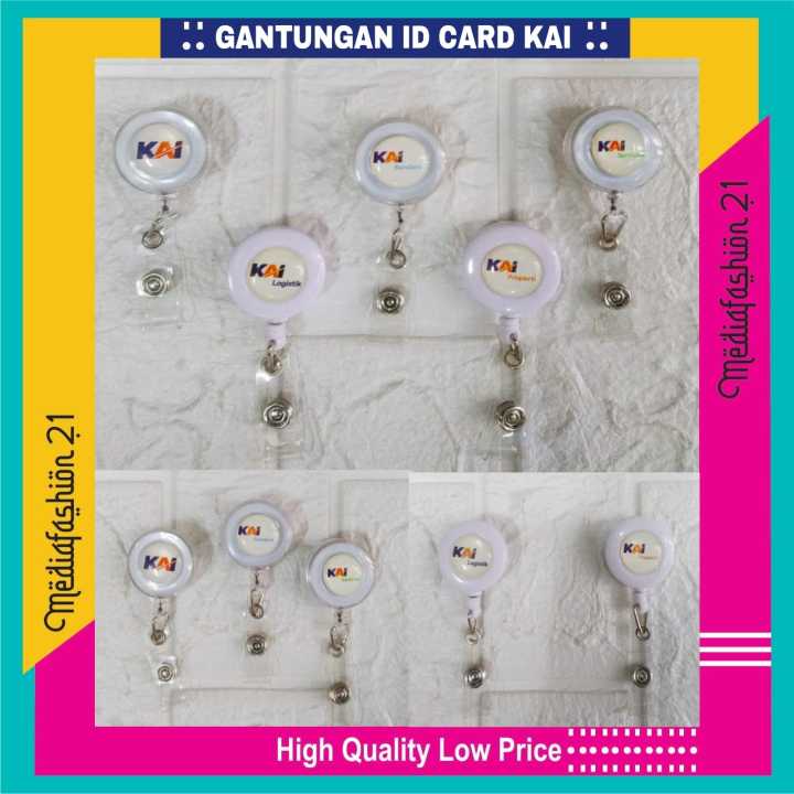 GANTUNGAN ID CARD YOYO TRANSPARAN KAI (KERETA API INDONESIA) | Lazada ...