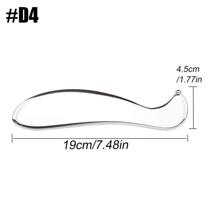 Stainless Steel Scraping Massage Stick Muscle Scraper Tools Metal ...
