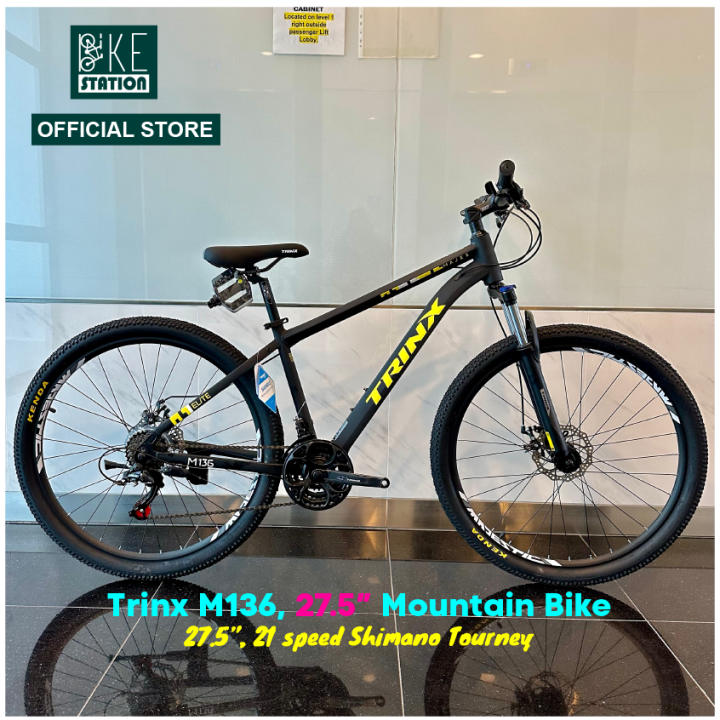 Trinx M136 Elite, 27.5" Mountain Bike with Shimano Gear System | Fully ...