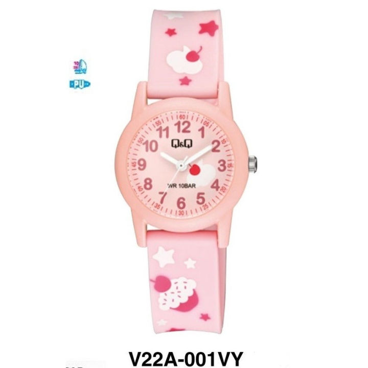 Q&Q Japan by Citizen Kids Resin Analogue Watch V22A-001VY / V22A | Lazada