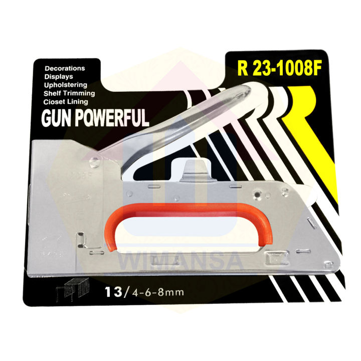 ALAT STAPLES GUN R 23-1008F GUN POWERFUL | Lazada Indonesia
