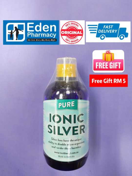 HEALTHWEST pure Ionic Silver 16 - 20 PPM ( 500ml ) Free Gift RM 5 | Lazada