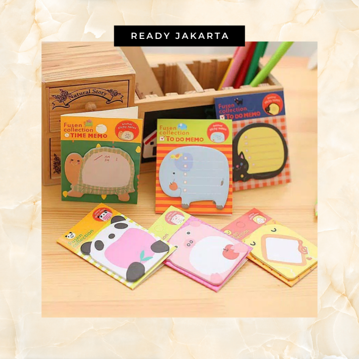 STICKY NOTES ANIMAL / STICKY NOTE / MEMO PAD / BIEN LI TIE | Lazada ...