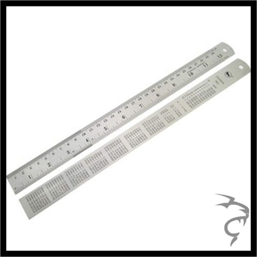 Stainless Steel Measuring Ruler | Lazada