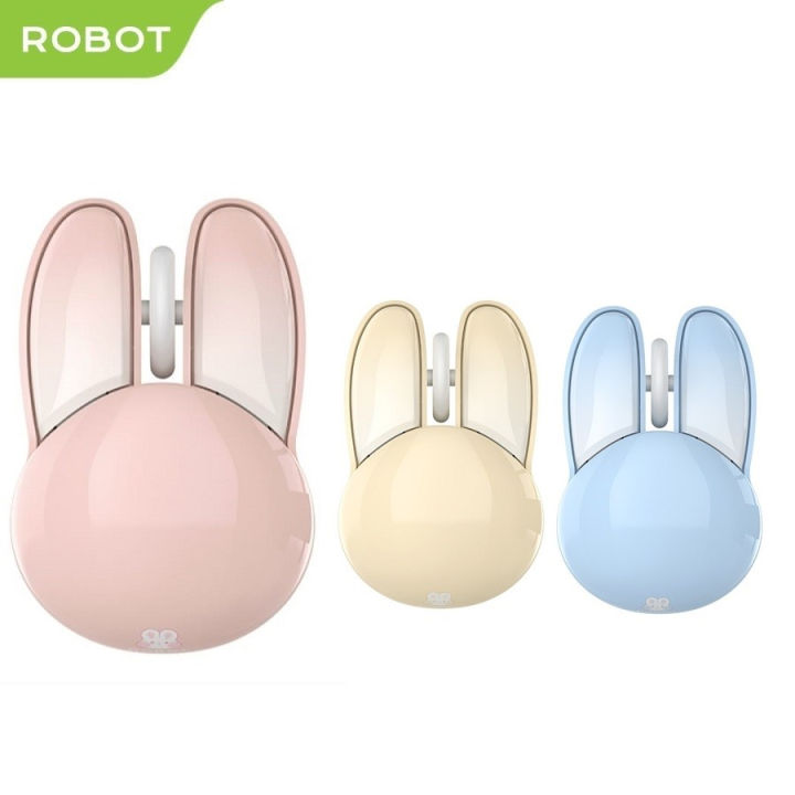 MOUSE ROBOT M380 Mouse Wireless Silent Key 1200 DPI Nirkabel 2.4G ...