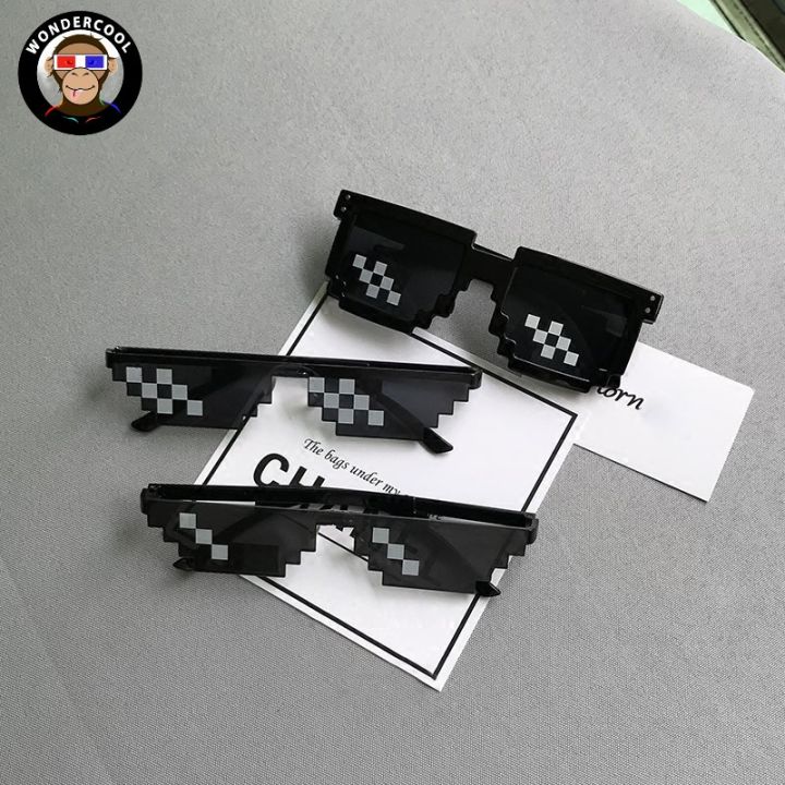 🔥Cc.👍 Black Thug Life Glasses Beach Glasses Thuglife 8bit Men F6 ...