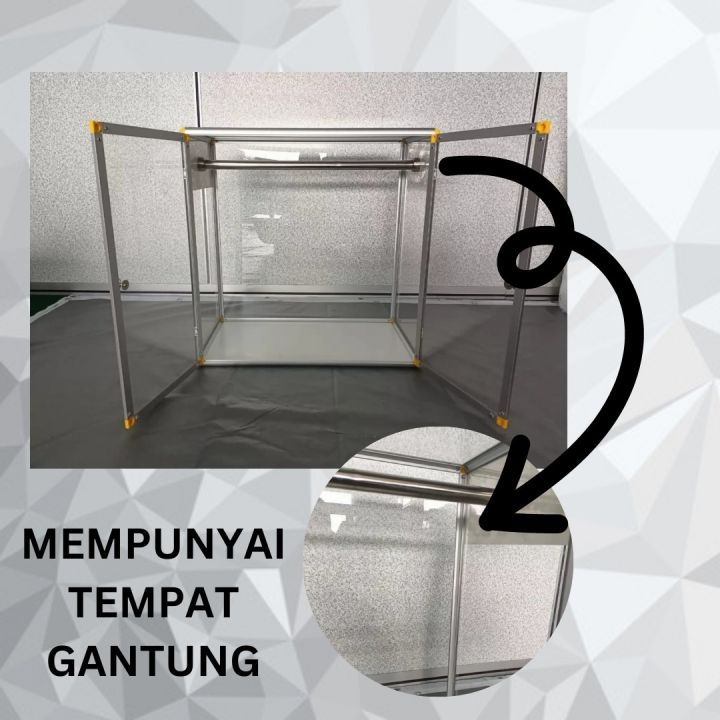RAK GANTUNG AYAM / HANGING RACK (1 COLUMN, ADA PINTU) | Lazada