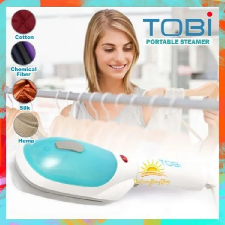 Tobi Steam iron Travel Steamer Portable Cloth Steamer Iron Garment ...