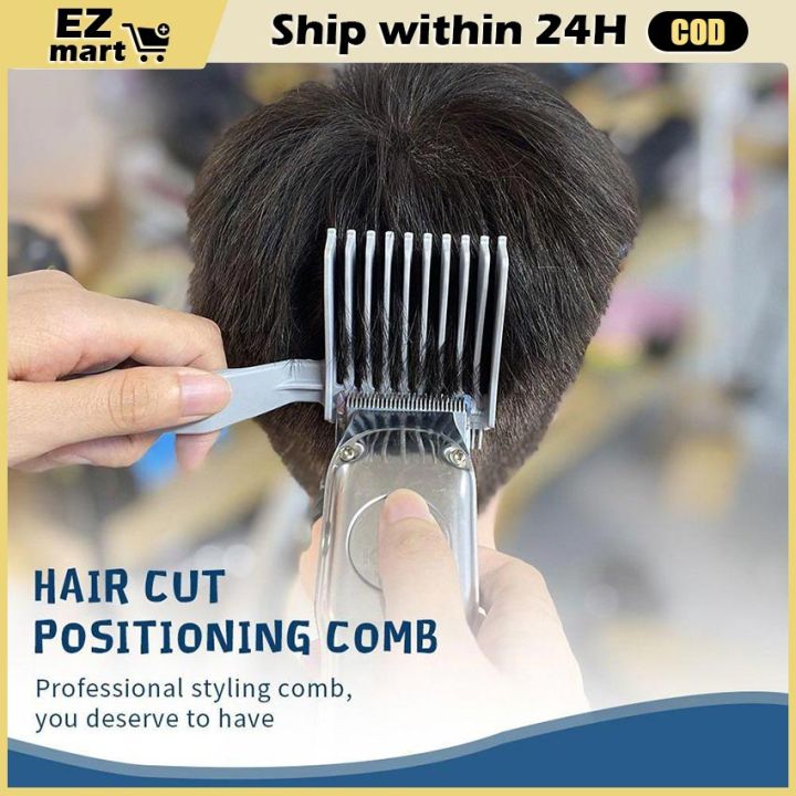 Hair Cutting Comb, Ergonomic Men Styling Tool Barber Fade Combs, New ...