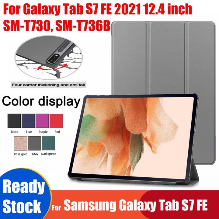 Đối với Samsung Galaxy Tab S7 Fe (2021) 12.4 "SM-T730 SM-T733 SM-T736B ...