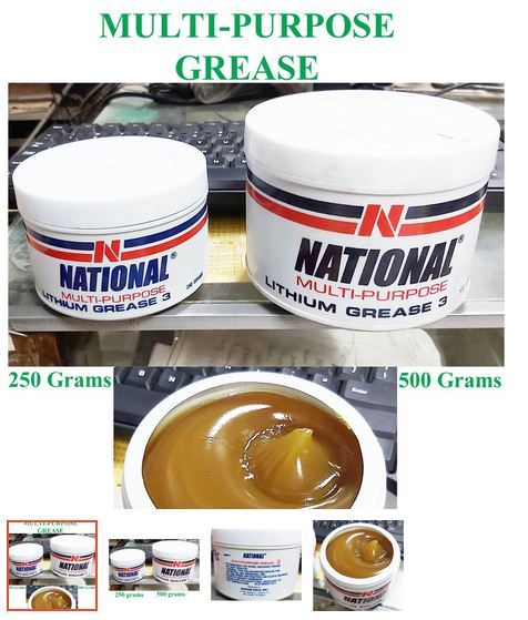 National Multi-Purpose Lithium Grease 250 or 500 grams Grasa, Lubricant ...