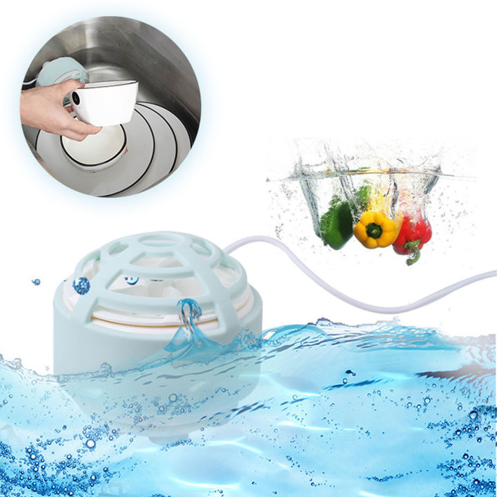 Mini Fruit Dishwasher 360 Degree Cleaning Mini Dishwasher for Kitchen ...
