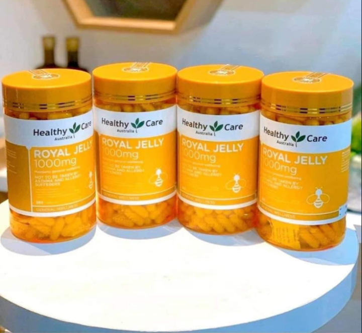 Gelée Royale Natural Life Royal Jelly 1000 Soft Gel Capsules - 365 ...