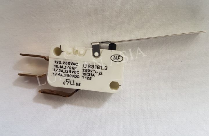ไมโครสวิตช์ / Microswich 250VAC model U83161.3 สำหรับเครื่องซักผ้า ...