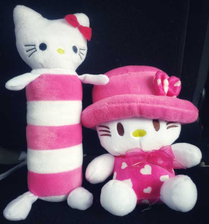 BAYAR DITEMPAT - Boneka Hello Kitty S + Guling Baby Hello Kitty 1 Paket ...