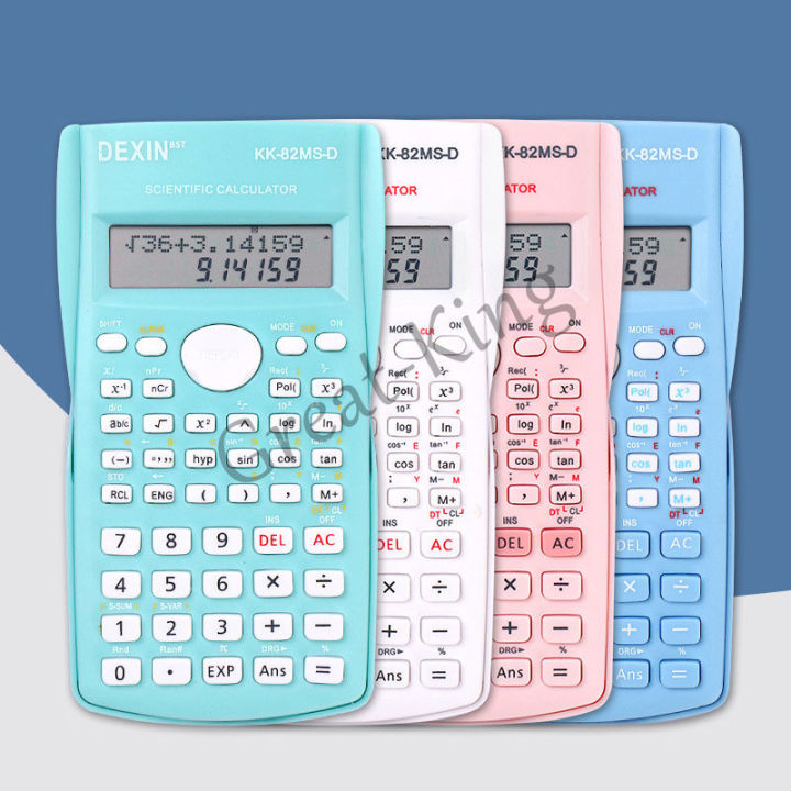 Scientific Calculator, 2-Line Function Calculator with LCD Display ...