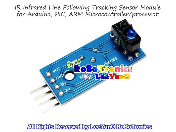 Infrared Sensor Obstacle Avoidance IR Line Following Tracking Sensor ...