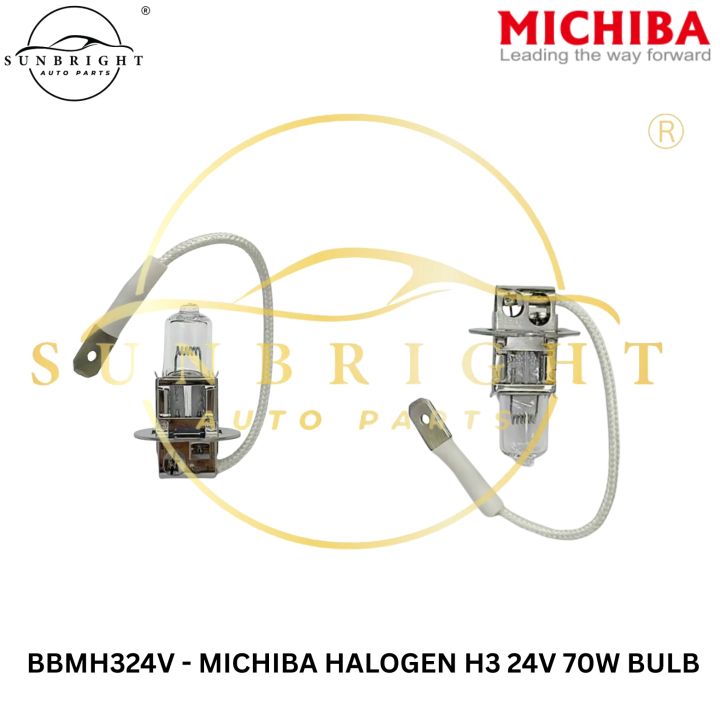 MICHIBA HALOGEN H3 24V 70W BULB | Lazada
