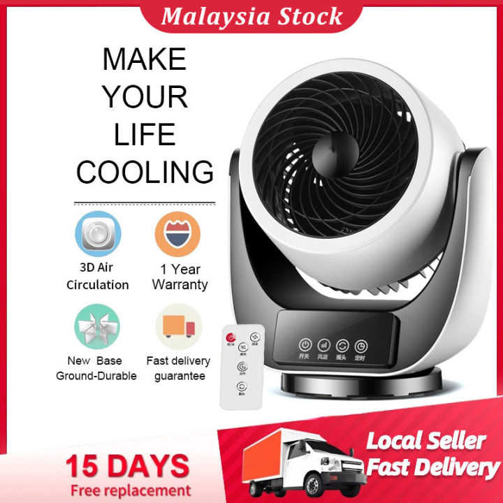 【3 Years Warranty】COD - 2024 Table Fan Air Circulation Fan Desktop Fan ...