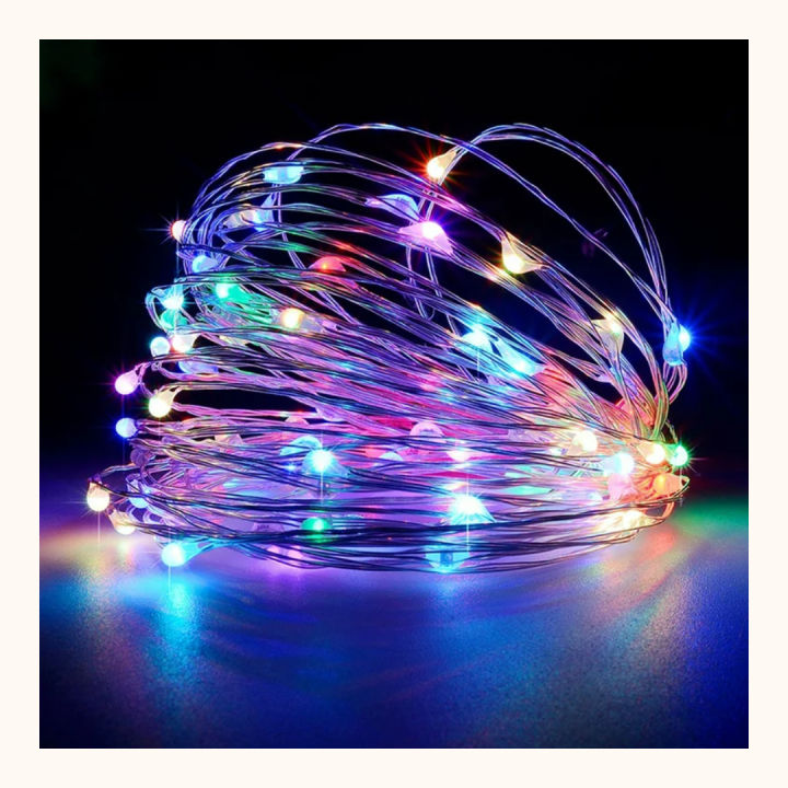 MERRY GIFT LAZ Small LED Lantern Fairy Light 1M LED Light String Fairy ...
