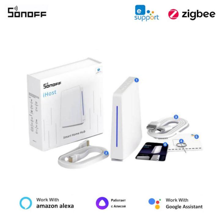Sonoff Ihost Smart Home Hub Integrate Apple Home Node-RED matter WiFi ...