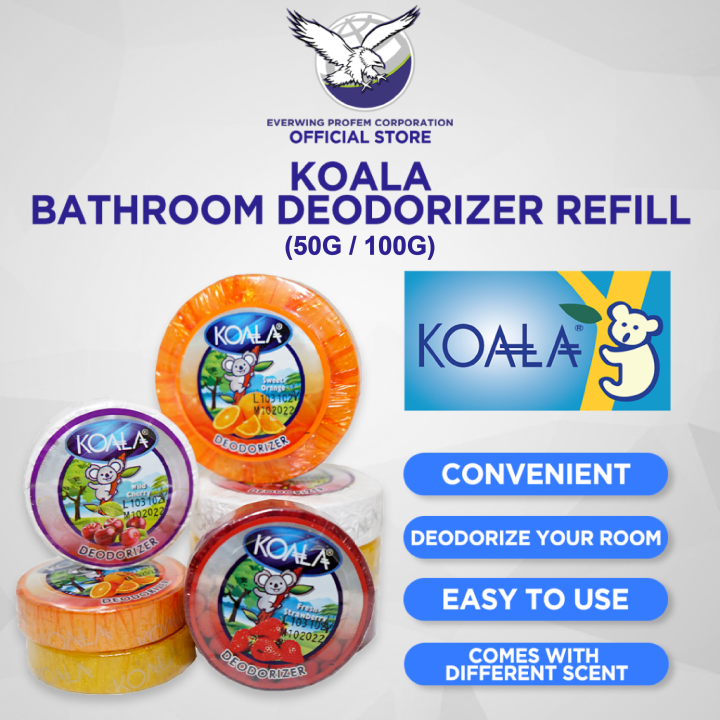 Koala Bathroom Deodorizer 50G and 100G Refill Deodorant Cake | Lazada PH