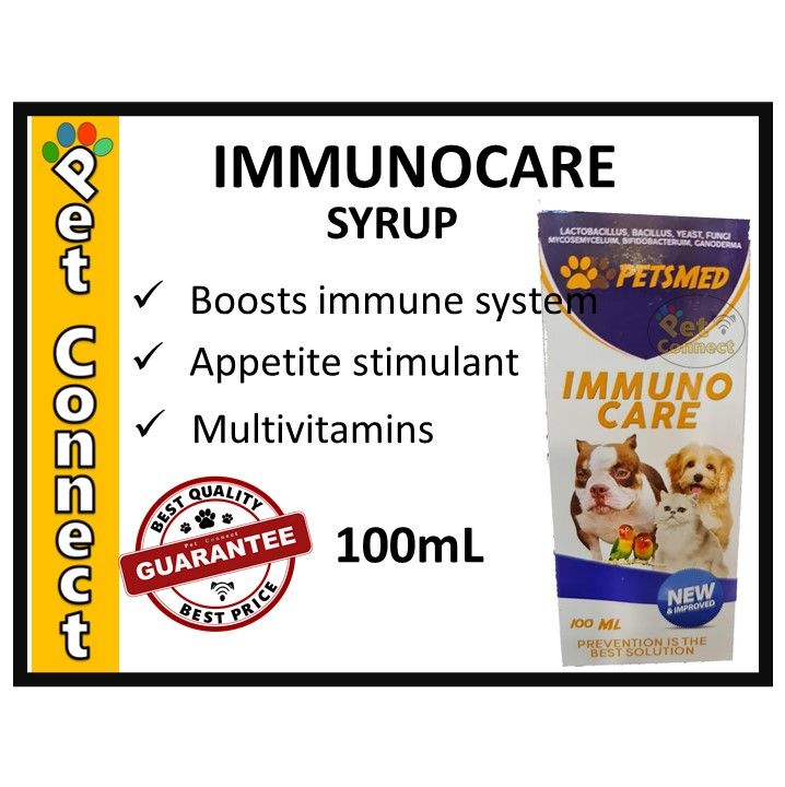 Immuno Care Syrup 100mLfor Dogs, Cats and Birds Immunocare | Lazada PH
