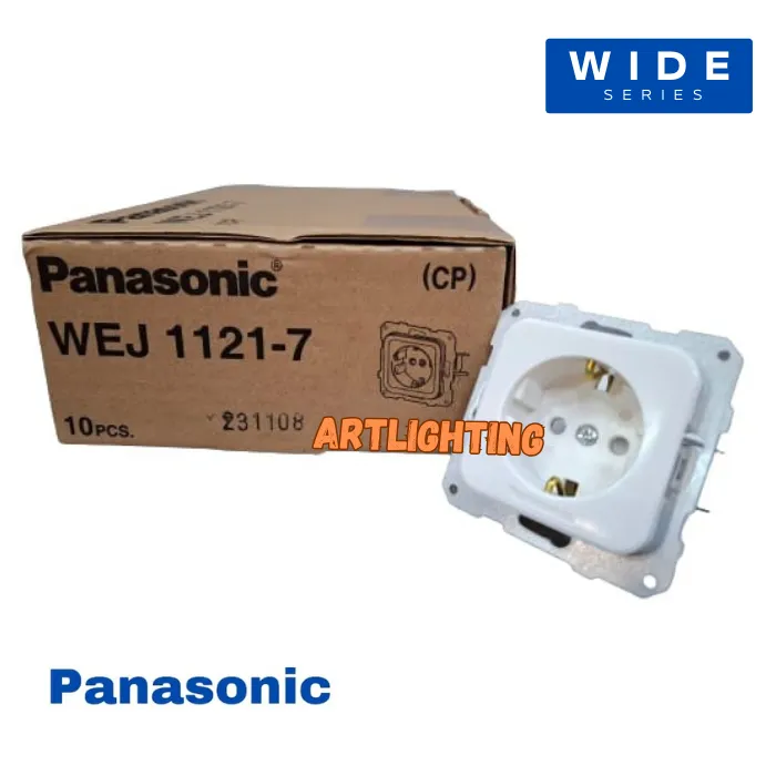 Panasonic Mata Stop Kontak Child Protection (CP) WEJ1121-7 Wide Series ...