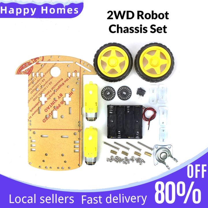 2WD Smart Robot Car Chassis Kit | Lazada PH