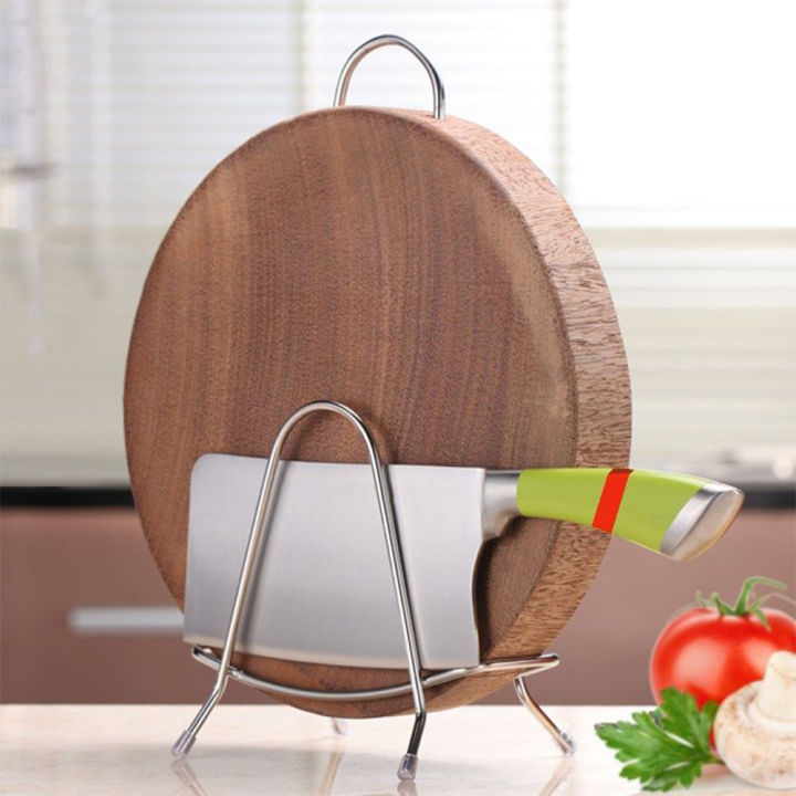 Stainless Steel Cutting Board Rack Cutting Board Storage Rack Kitchen ...