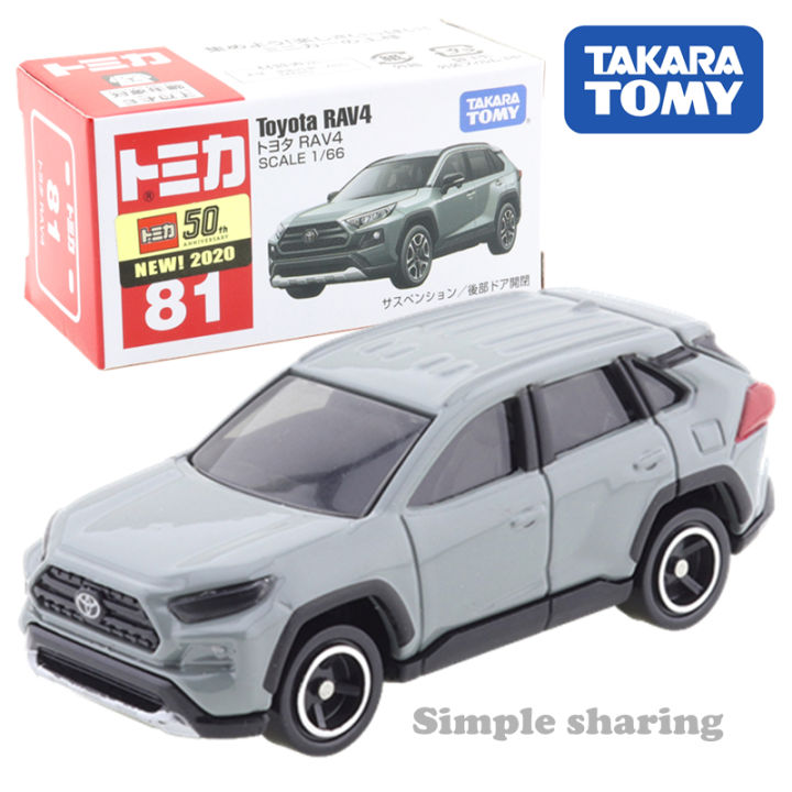 Takara Tomy Tomica No. 81 Toyota Rav 4 Scale 166 Car Kids Toys Motor ...