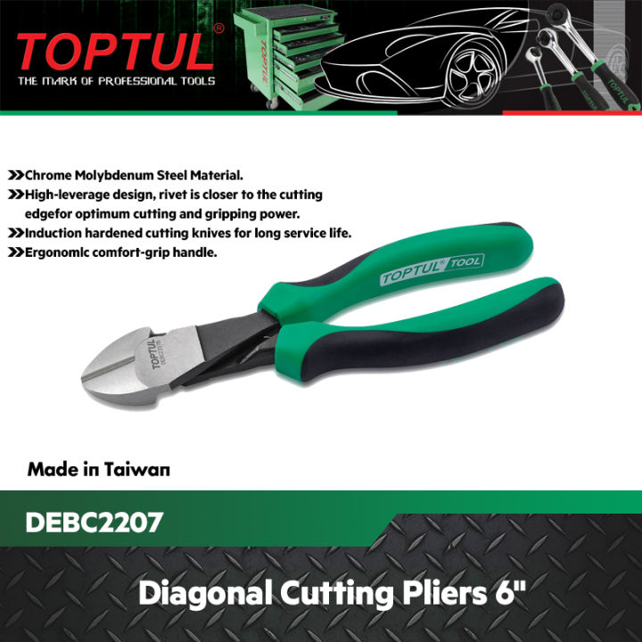 Toptul Heavy Duty Diagonal Cutting Pliers | Lazada PH
