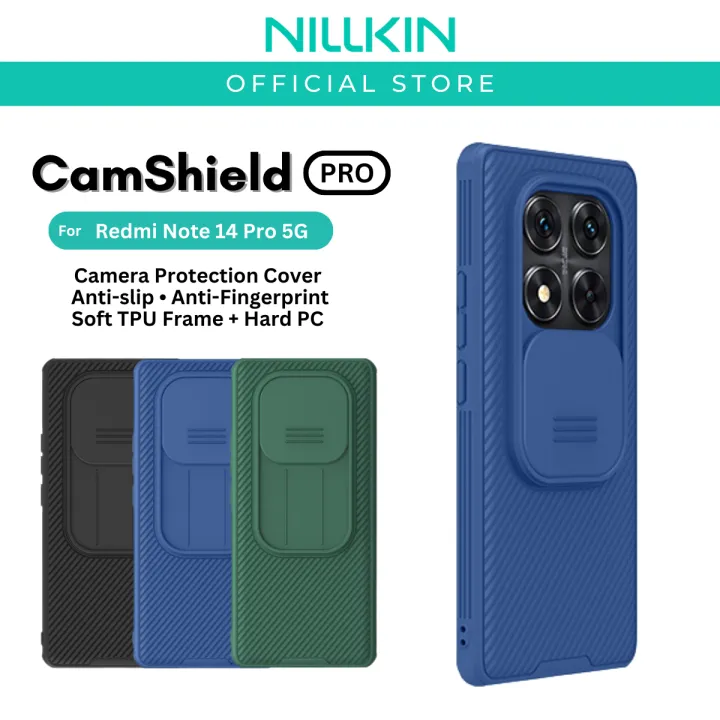 Nillkin Camshield Pro Case for Redmi Note 14 Pro 5G/Note 14 Pro+ 5G ...