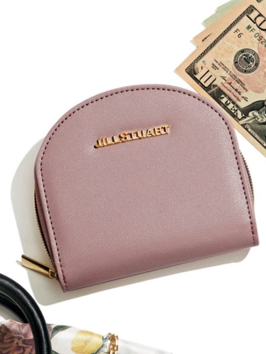 Japanese magazine appendix wallet 2022 jill stuart leather 20 off short ...