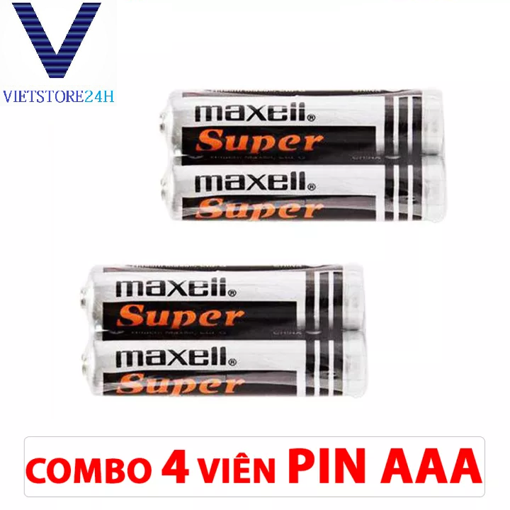4 VIÊN PIN MAXELL AAA | Lazada.vn