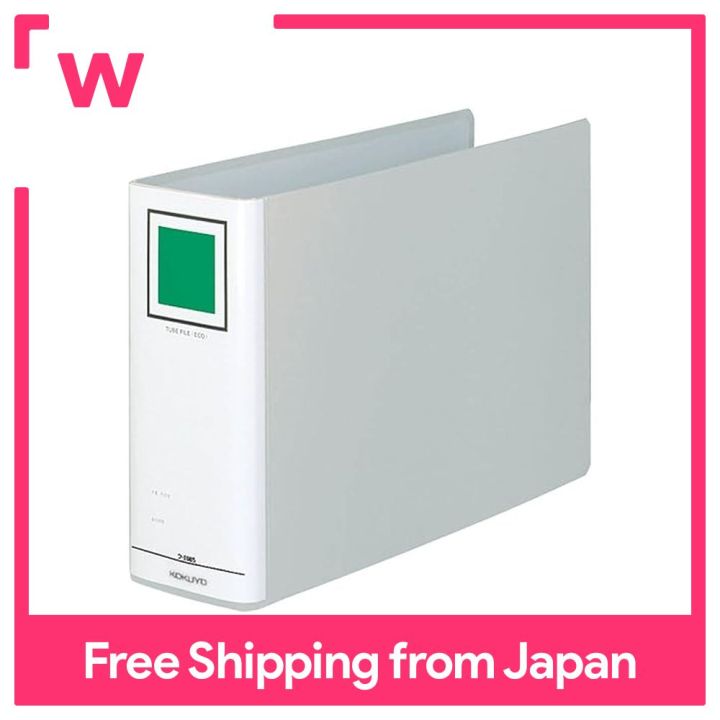 KOKUYO File Pipe File A4 Horizontal 2 Holes 800 Sheets Silver F-E685C ...