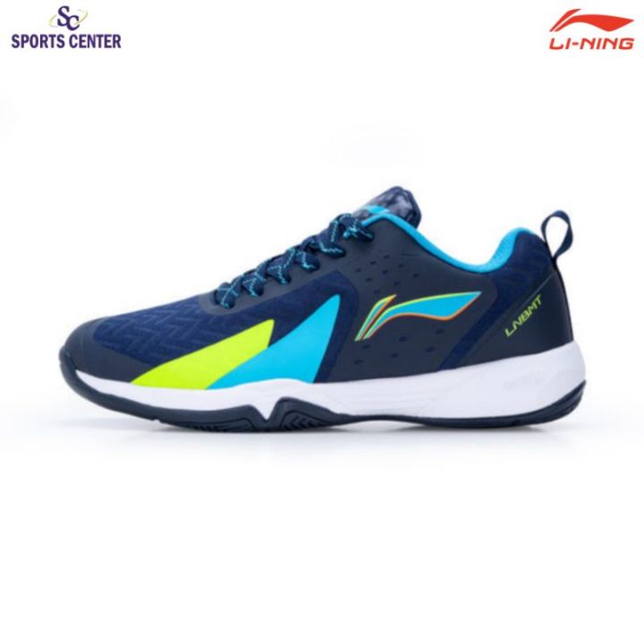 New Sepatu Badminton Lining Cloud Ace X2 AYTR048 / AYTR 048 Navy Lime ...